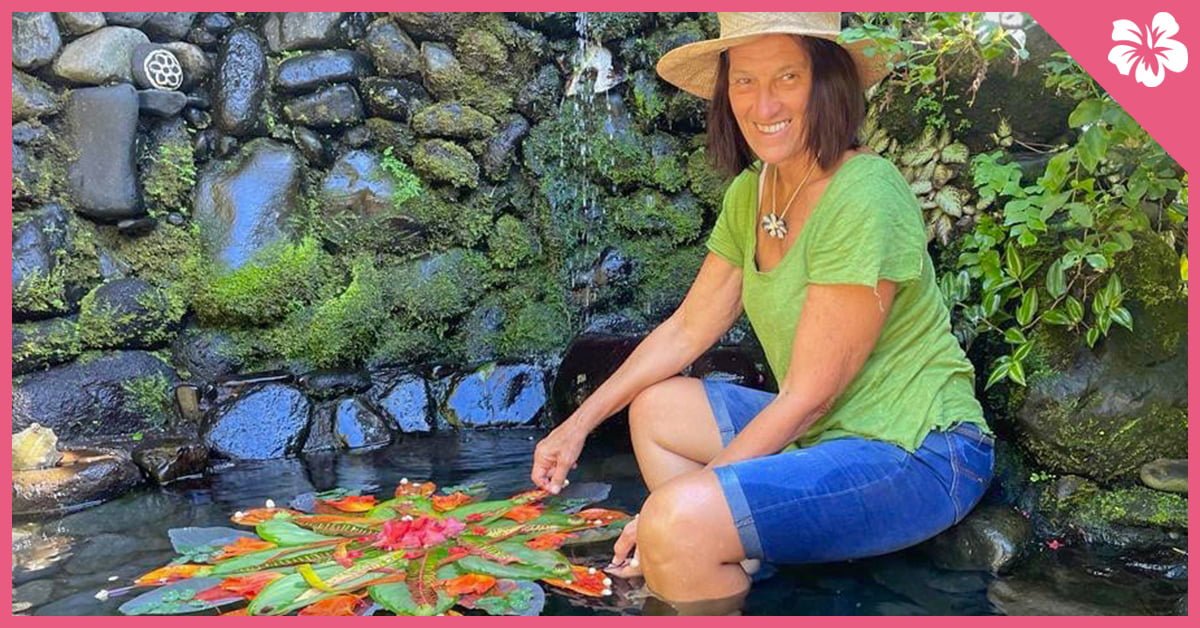 Sylvie Couraud : L’art de composer avec la nature - Femmes de Polynésie